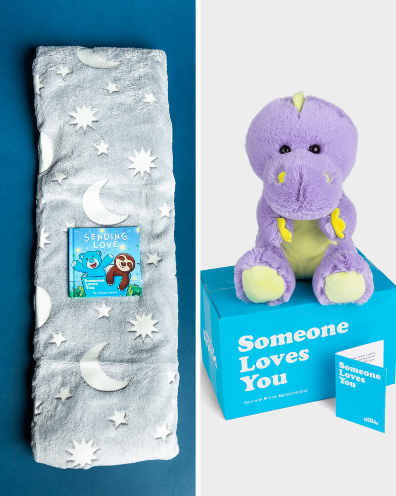 Deluxe Story Time Bundle | SendAFriend's Stuffed Animal Care Packages